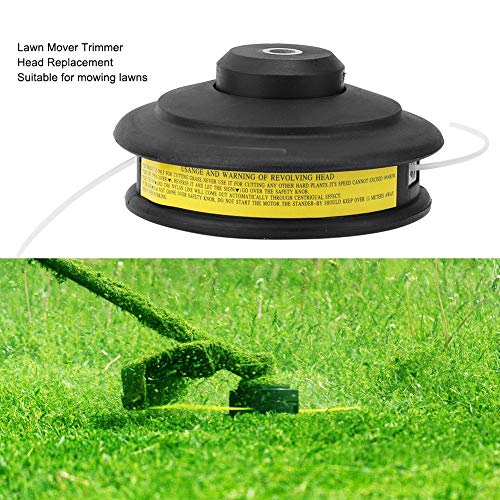 Brush Cutter Trimmer Head, WearResistant Curved Shaft Bump Strimmer Trimmer Head, Gardening Tool Durable Mower Trimmer Head, Grass For Lawn Mower Home Garden