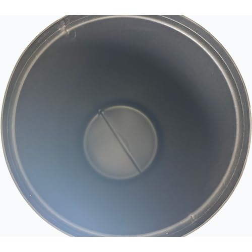 Rubbermaid Commercial Executive Series Eclipse Trash Can, 30 Gallon, Black, FGR2030EPLBK