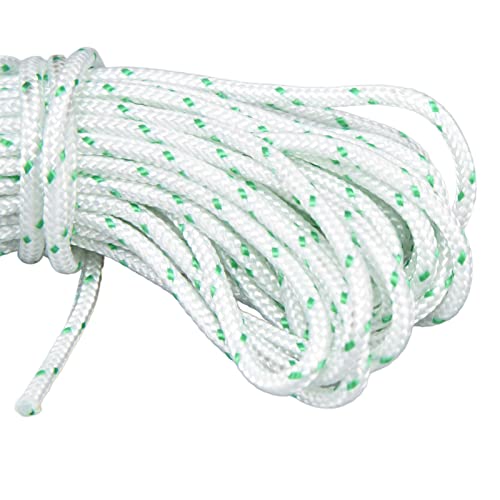 TOPINCN Recoil Starter Rope Nylon Garden Chainsaw Starter Pull Cord Wear Resistant for Lawn Mower 3.5MM Garden Tool Replacement Accessories(8 Meters)