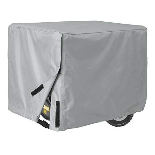 Ichiias Waterproof Electric Generator Cover, Practical Convenient Waterproof Durable Electric Generator Cover, Garden for Outdoor(Gray)
