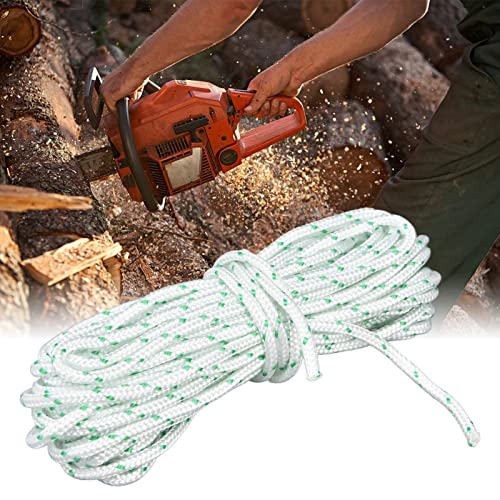 TOPINCN Recoil Starter Rope Nylon Garden Chainsaw Starter Pull Cord Wear Resistant for Lawn Mower 3.5MM Garden Tool Replacement Accessories(8 Meters)