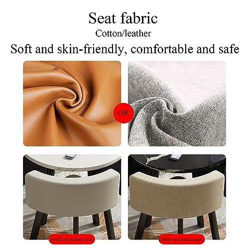 Dining table set for 4,kitchen table and chairs for 4,Suitable for living room,restaurant,cafe,leisure reception desk and chair combination,Square table/round table, various specifications available (