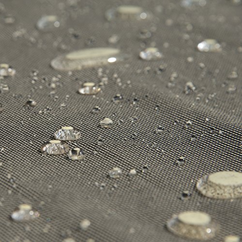 Budge P9A15PM1 English Garden Fire Pit Cover Heavy Duty and Waterproof, Firepit, Tan Tweed