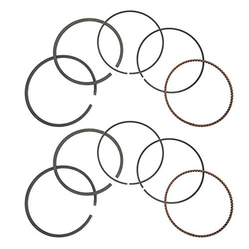 Garden Supplies 2 Set Gasoline Engine Generator Piston Replacement Parts Gasoline Generator Accessories(RvSky)