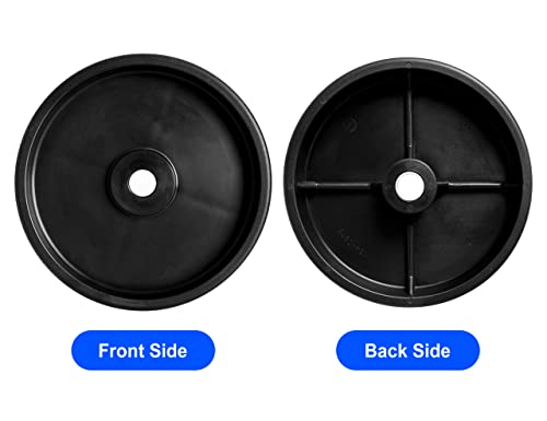 734-0973 Deck Wheel for Cub Cad et Riding Mower, 2 Pack 112-0337 Rear Deck Roller Wheels for Cad XT1-LT46 LT1042 LT1045 Craftsman T240 Lawn Tractor, MTD 42" 46" Deck Lawn Mower