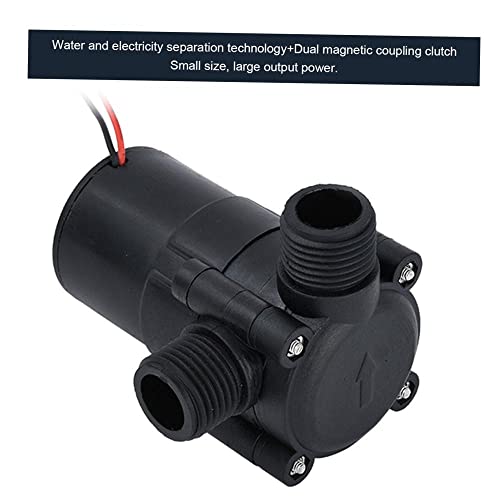 Compact Hydroelectric Generator - Miniature Water Turbine Power Tool for Gardens and Outdoors Portable DC Water Generator for Tubular Pipeline Small-Scale Turbine Generator