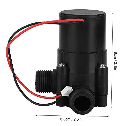 Compact Hydroelectric Generator - Miniature Water Turbine Power Tool for Gardens and Outdoors Portable DC Water Generator for Tubular Pipeline Small-Scale Turbine Generator