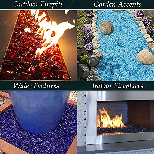 Margo Garden Products DFG20-R04M Dragon Glass, Blue