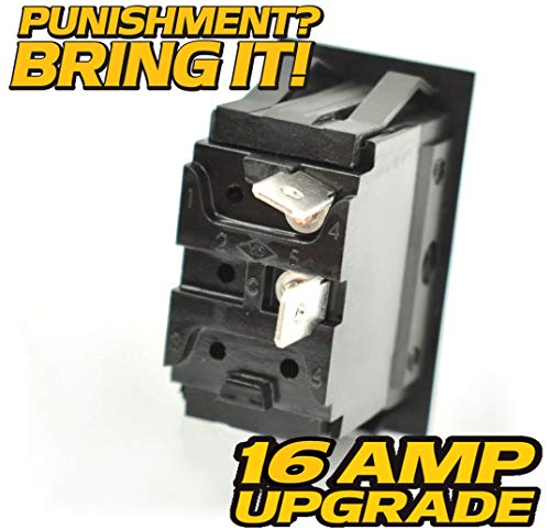 JD Headlight Switch for 415, 425, 445 & 455 Lawn and Garden Tractors - 16 AMP OEM Upgrade HD Switch Compatible with John Deere