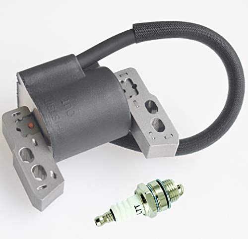 590454 Ignition Coil+L7T Spark Plug,Replacement for Briggs & Stratton799381 790817 692605 802574 Magneto Armature