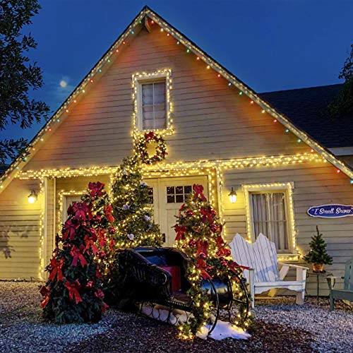 Solar String Lights Outdoor, 2-Packs 157.4ft 480LED Ultra Long Solar Fairy Lights 8 Modes Copper Wire Solar Powered Fairy Lights Outdoor Waterproof for Christmas Garden Yard Party Patio Tree