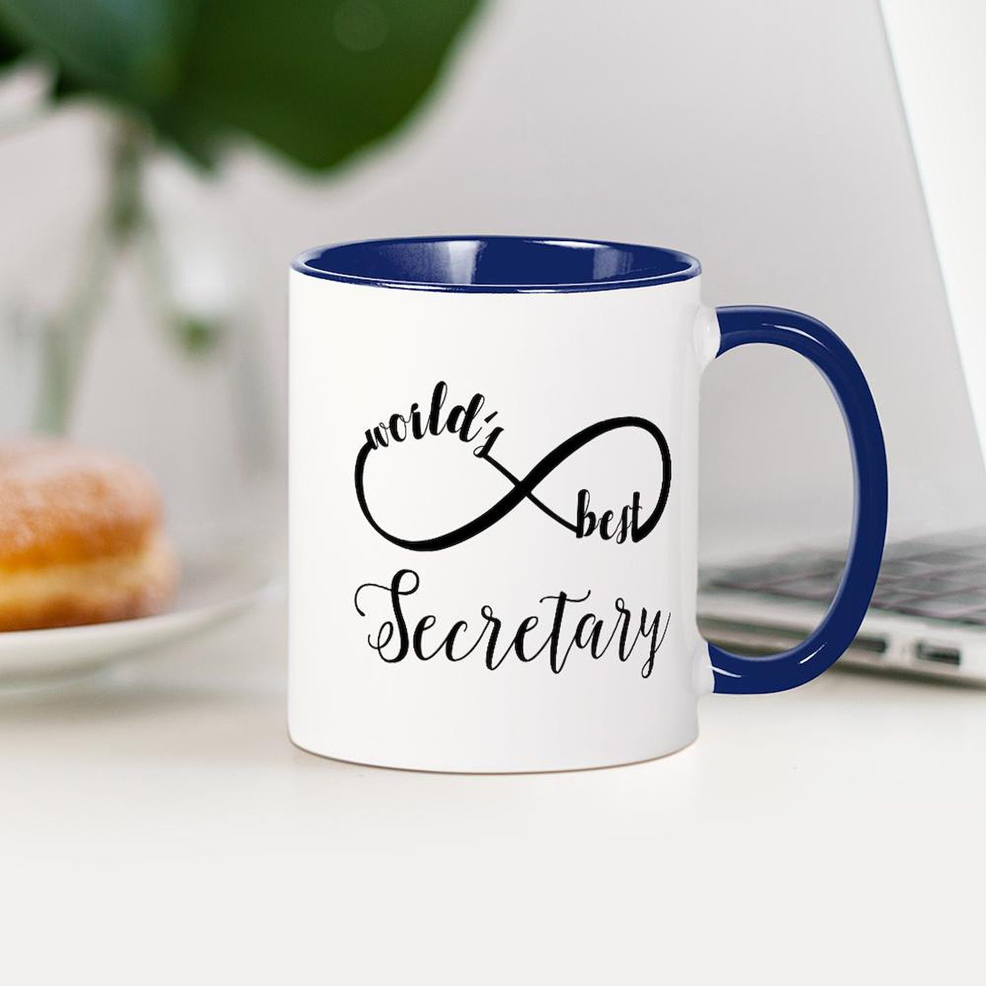 CafePress World's Best Secretary Mug Ceramic Coffee Mug, Tea Cup 11 oz