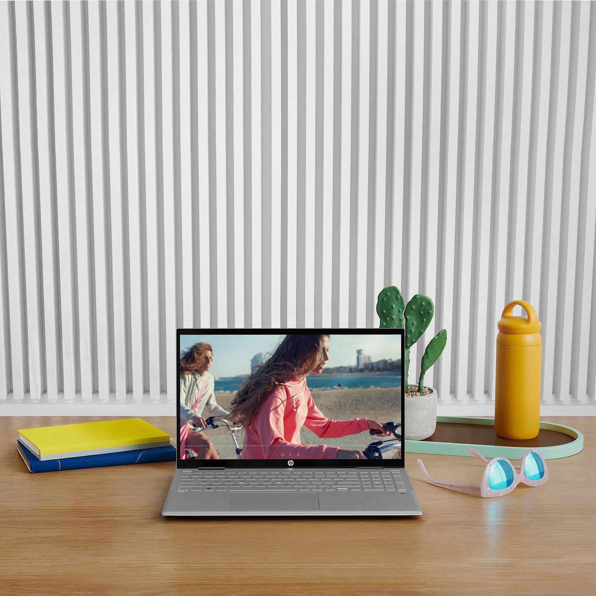 HP Pavilion x360 Convertible Laptop, 12th Gen Intel Core i5-1235U, 12 GB RAM, 256 GB SSD, 15.6" Full HD Touchscreen, Windows 11 Home, Long Battery Life, Backlit Keyboard, HD Webcam (15-er1010nr, 2022)