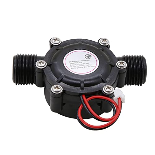 1Pcs 12V/5VDC Micro Hydro Generator Water Flow Generator Turbine Generator Hydroelectric Tap Water Flow Hydraulic ( Size : DC12V )