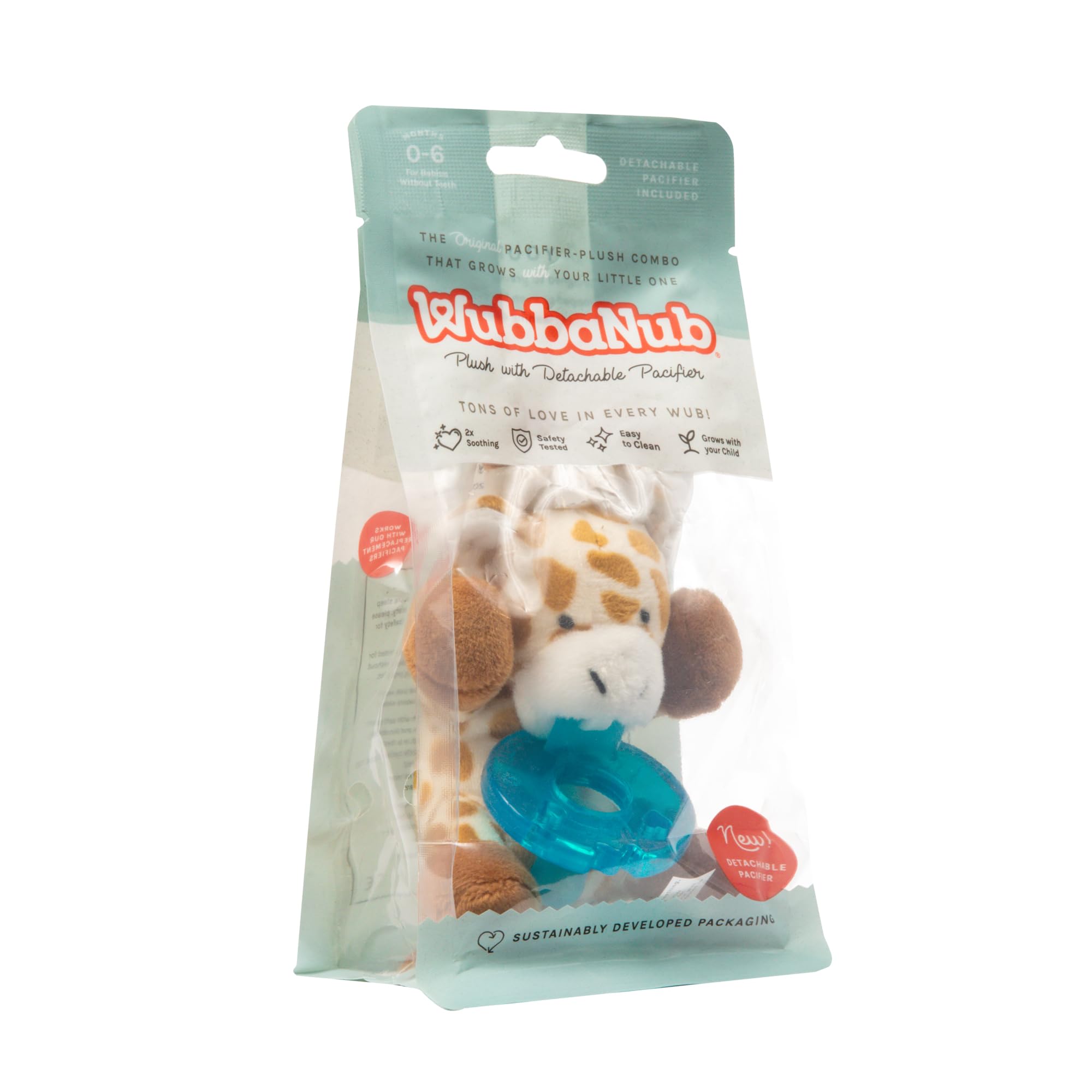 WubbaNub Giraffe Detachable Pacifier