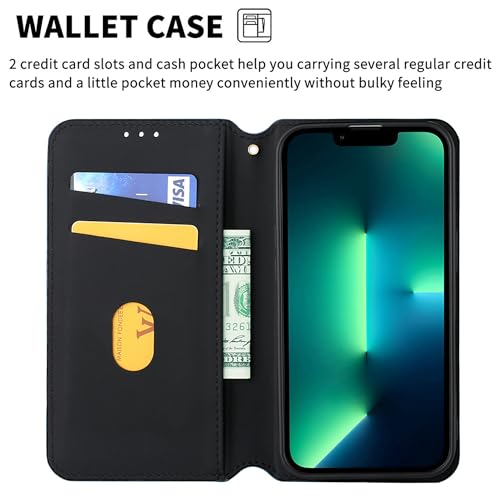 SHAMMA Case for Xiaomi Poco M5 Case Compatible with Xiaomi Poco M5 Phone Case Cover PU Leather Wallet Case LT-LS200