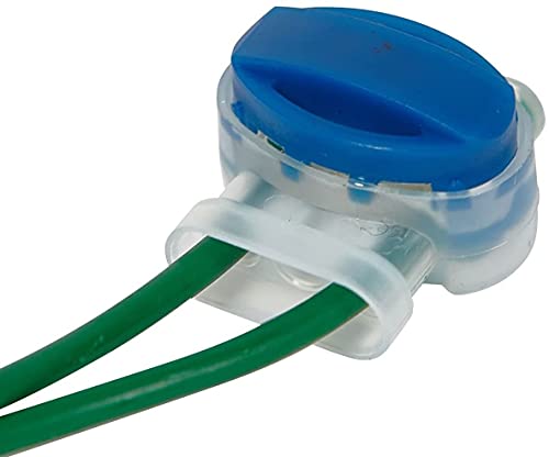 EMBerg 314 (20 Pack) IDC Waterproof Electrical Wire Connector (2 or 3 Wire) for Direct Burial Applications for Robotic Lawn Mowers, Invisible Pet Fences, Irrigation Applicationsā¦