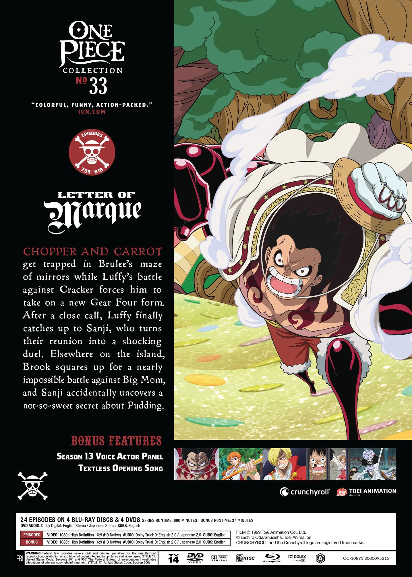 One Piece: Collection 33 - Blu-ray + DVD