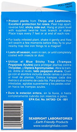 Seabright HGSLTLT Sticky Thrip Leafminer Trap, Pack of 5