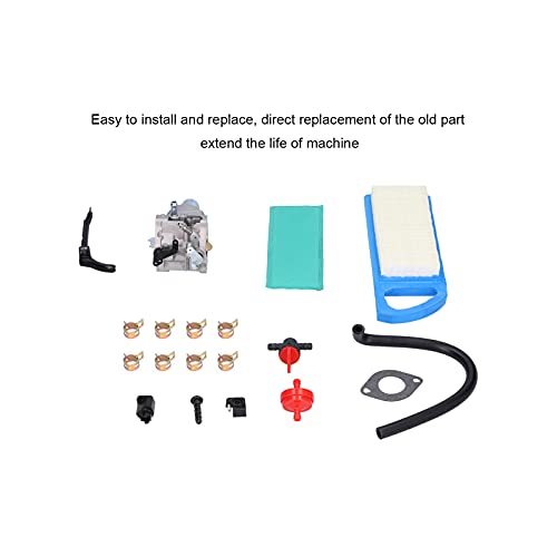 ENZZ Carburetor, Carburetor Kit High Efficiency Stable Reliable for Lawn Mower Replacement Accessories for Garden Tool