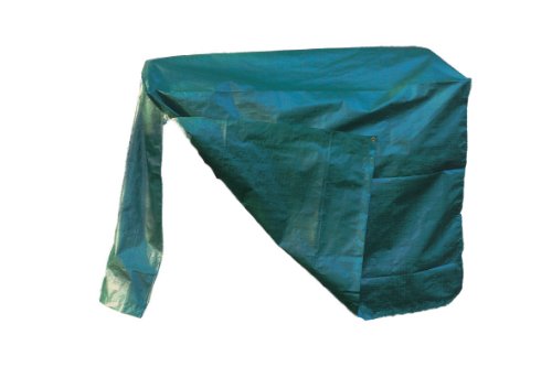 Bosmere Weatherproof Wood Pile Cover, 50" x 24" x 36" High, Green
