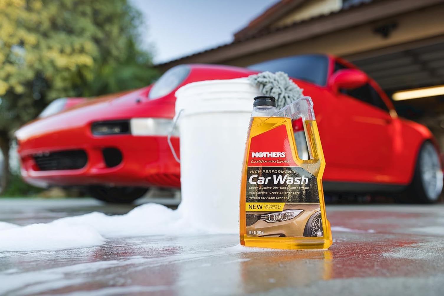 Mothers 05664 California Gold Car Wash - 64 oz.