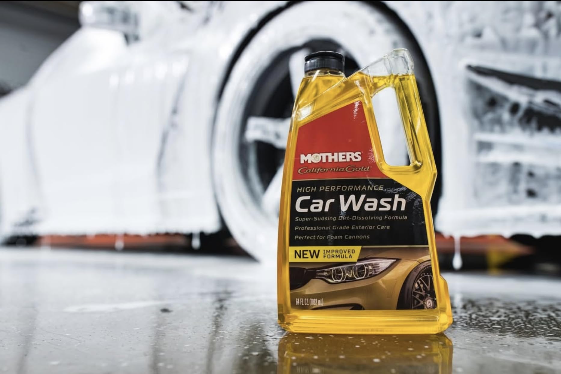 Mothers 05664 California Gold Car Wash - 64 oz.