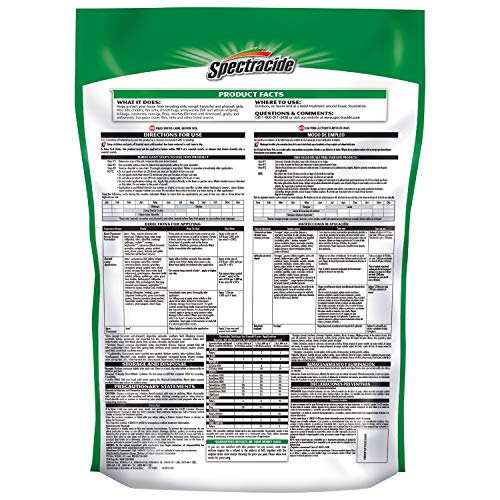 Spectracide Triazicide Acre Plus Insect Killer Granules For Lawns, Protects Lawns, Vegetables, Fruit & Nut Trees, Roses, Flowers, Trees & Shrubs, 32 fl Ounce