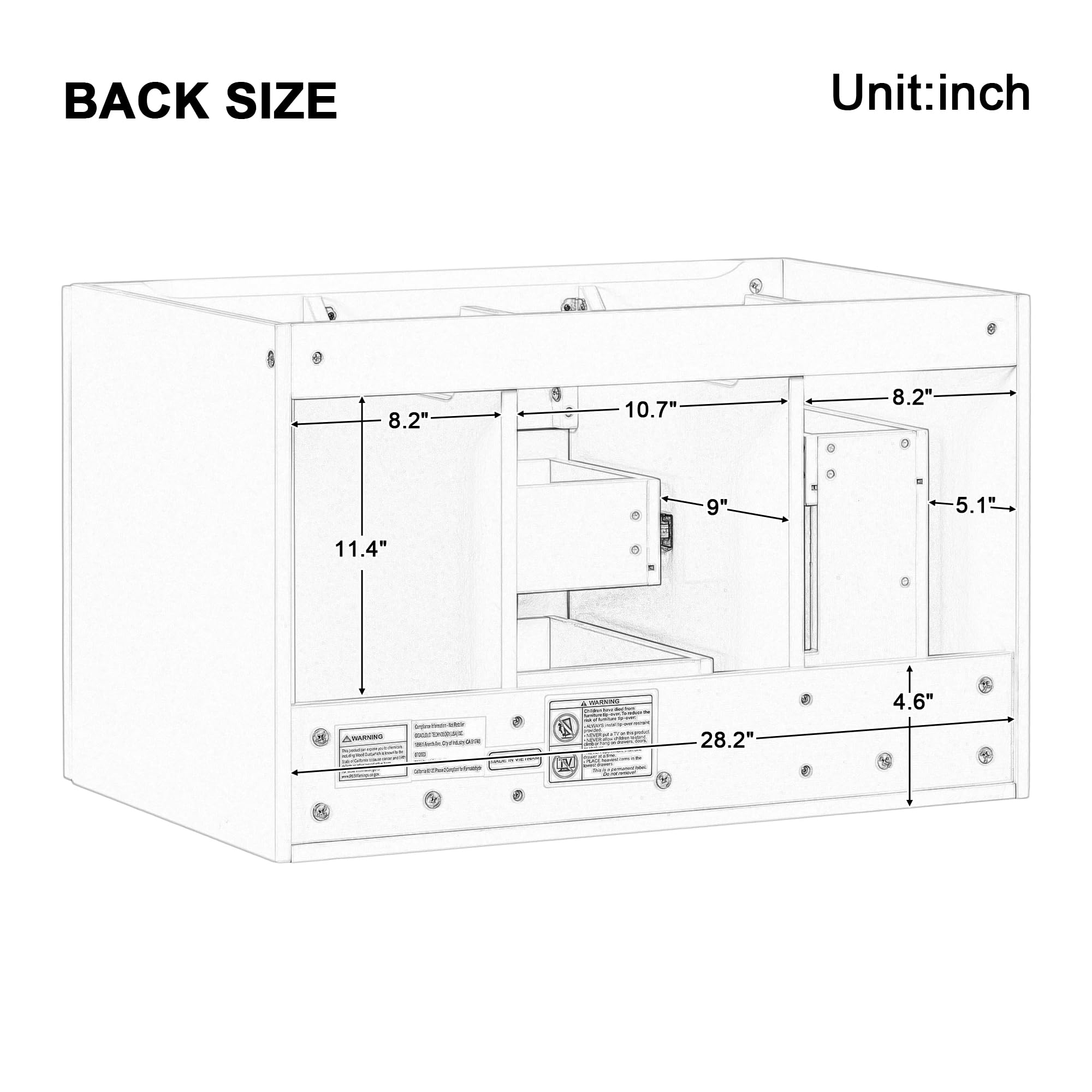 Bellemave Wall Mounted Bathroom Vanity with Ceramic Sink Combo, Modern 30" Bathroom Vanity Set with Drawers & Storage Cabinet Wood Hanging Bath Cabinet(Green)