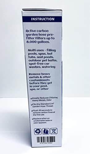 Spa & Sauna Parts Garden Hose End Water Filter All Purpose, Pool, spa, hot tub, Pets, car wash