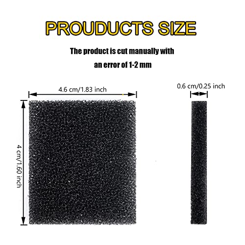 20 Pack /40ppi Pump Filter Sponge Replacement Aero-Garden Pump Filter Accessories