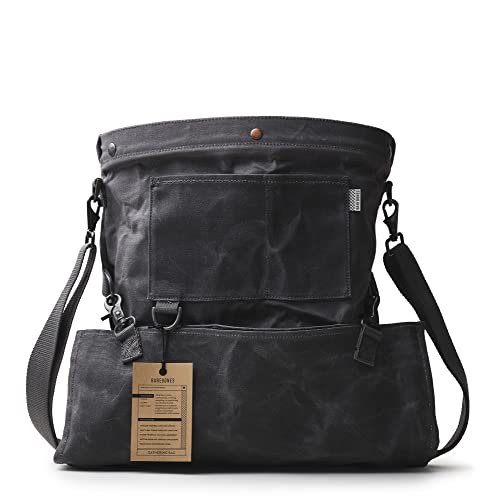 Barebones | Harvesting & Gathering Bag - Convertible Straps, Weather- & Water-Resistant Waxed Canvas