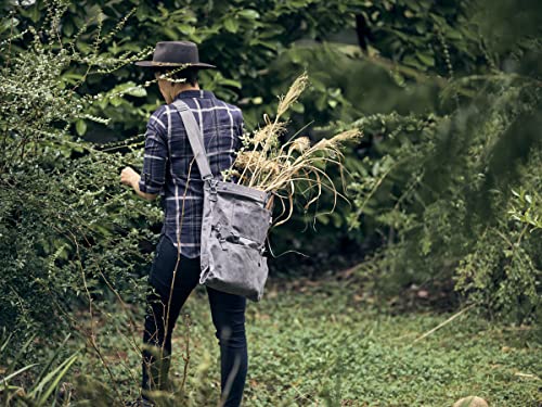 Barebones | Harvesting & Gathering Bag - Convertible Straps, Weather- & Water-Resistant Waxed Canvas