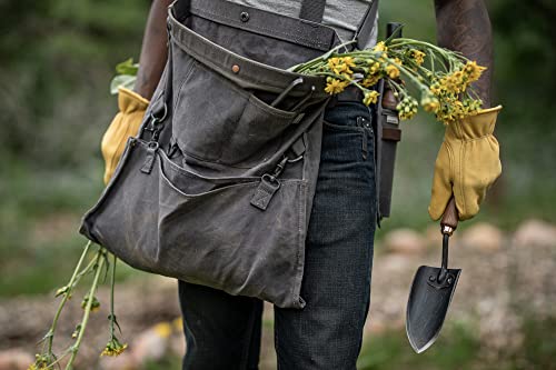Barebones | Harvesting & Gathering Bag - Convertible Straps, Weather- & Water-Resistant Waxed Canvas