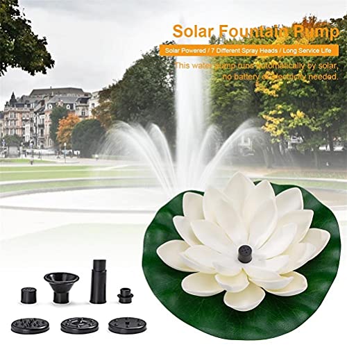 WSSBK Solar Fountain Pump for Garden Patio Watering for Bird Bath Micro Water Pump 7V Vibrator Motor Garden Decor Pressure Boost Pump