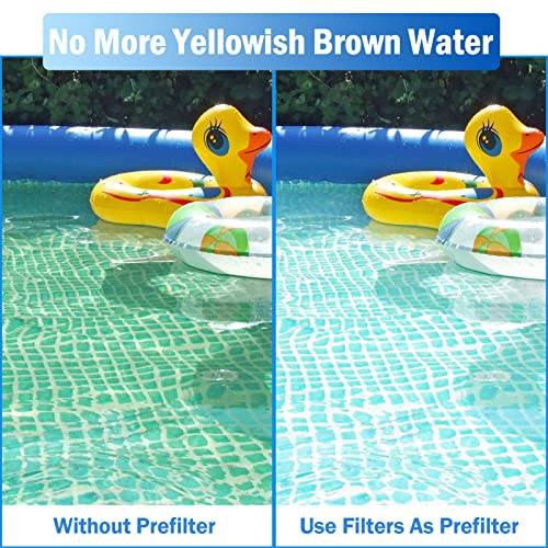 Future Way Garden Hose Filter for Filling Hot Tub / Spa, Greatly Removes Heavy Metals, Sediment and Odor, Fast Flow Filter Fits Standard 3/4'' Garden Hose Thread