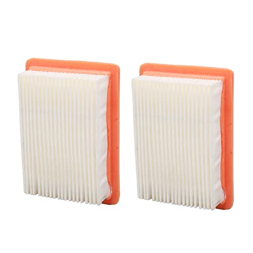 2Pcs 19mm Trimmer Air Filter, Brush Cutter Air Filter, Lawn Mower Air Filter Replacement for Garden Mower