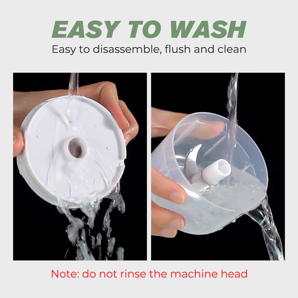 USB Rechargeable Electric Garlic Grinder, 2023 New Portable Veggie Chopper Garlic Electric Grinder Onion Chopper, Mini Food Chopper Tool for Vegetable, Ginger, Chili, Fruit, Meat (Green, 100ml)
