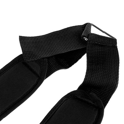 Black Strimmer Professional Double Shoulder Strap Grass Trimmer Brush Cutter Harness Belt Garden Power Pruner Carry Hook