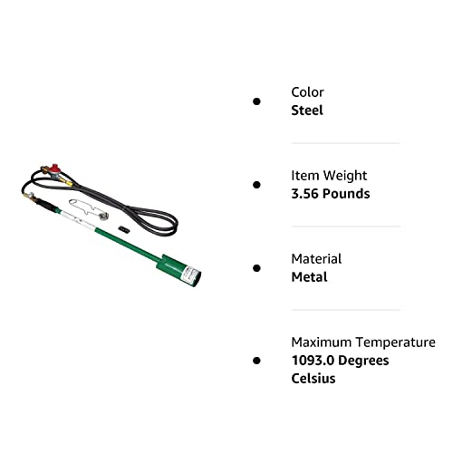 Red Dragon VT 2-23 C Weed Dragon 100,000-BTU Propane Vapor Torch Kit, Steel