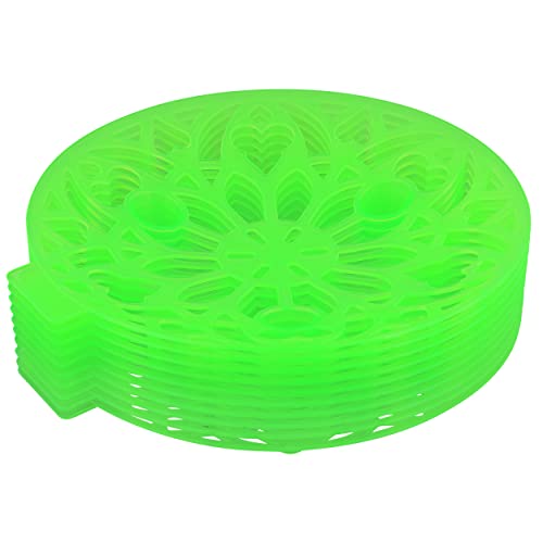 7Penn Watermelon Support Stand - 10pk Green Plastic Melon Cradle Supports for Watermelons, Pumpkins, Melons, and Squash