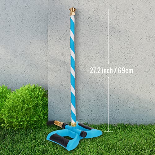 DRNCURN Misters for Outside Patio, Portable Misting Cooling System with Three Spary Nozzles, Stand Flexible&Adjustable Mister for Outdoor Patio Cooling Pool BBQ Kids Water Playing