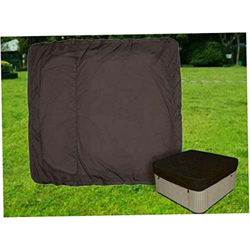 Ckuakiwu Outdoor Hot Tub Cover, 231x231x30cm Waterproof SPA Hot Tub Covers, Garden Bath Pool Cover