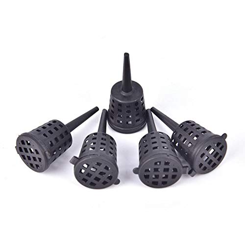 OBANGONG 100PCS Fertilizer Mesh Baskets Garden Nursery Pots Portable Aquarium with Lid Planting Nutrition Cups for Succulent,Orchid,Bonsai