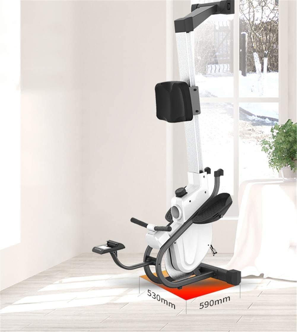 Rowing Machines, Magnetic Rowing Machine Rower Indoor Fitness Equipment Folding Silent Magnetic Adjustable Resistance Fitness Rower for Home
