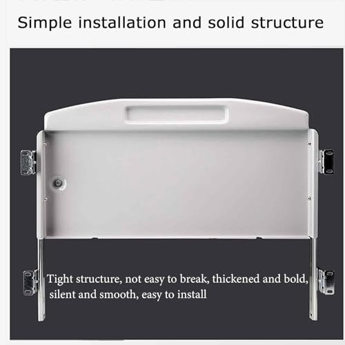 OM-PDD Slide Out Keyboard Tray Under Desk, 360° Hidden Mouse Pad, No Drill, Metal Steel Under Desk Tray, Silent, Smooth, Strong Load-Bearing, Strong and Stable