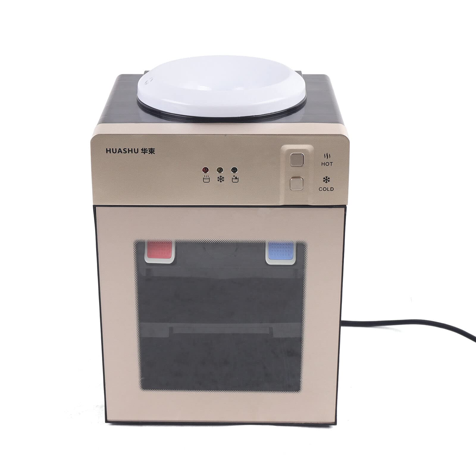 Top Loading Water Cooler Dispenser, 5 Gallon Countertop Cold and Hot Water Dispenser, for Home and Office Use