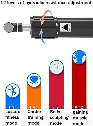 Rowing Machines Rowing Machine Indoor Exercise Equipment with 12 Level Adjustable Resistance HD Data Display Cardio Fitness Equipm