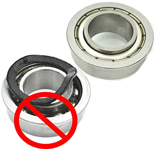 HD Switch Front Wheel Rim Bushing to Bearing Conversion Kit Replacement for AYP Husqvarna Craftsman Murray, Poulan Garden Tractor Mowers w/All Hardware