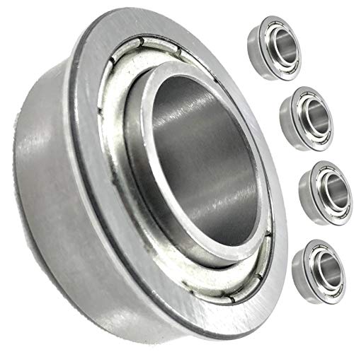 HD Switch Front Wheel Rim Bushing to Bearing Conversion Kit Replacement for AYP Husqvarna Craftsman Murray, Poulan Garden Tractor Mowers w/All Hardware